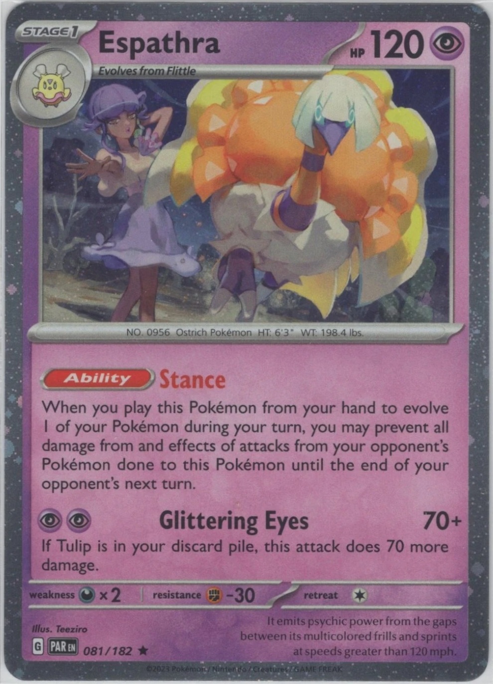 SV Paradox Rift 081/182 Espathra (Cosmo Holo) | Magic Madhouse