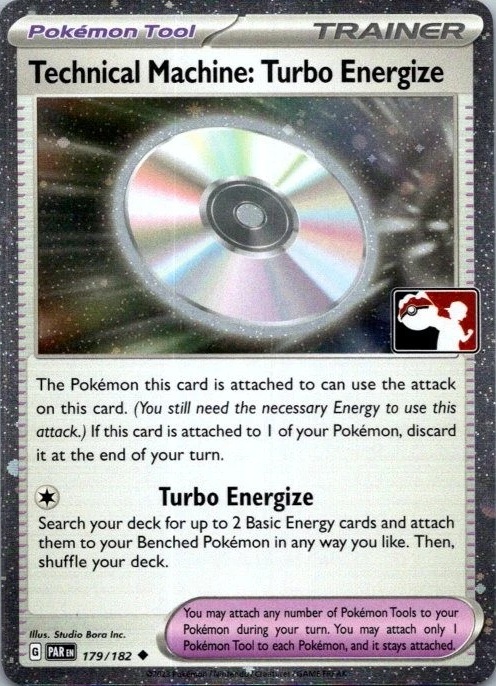 SV Paradox Rift 179/182 Technical Machine: Turbo Energize (Prize Pack ...