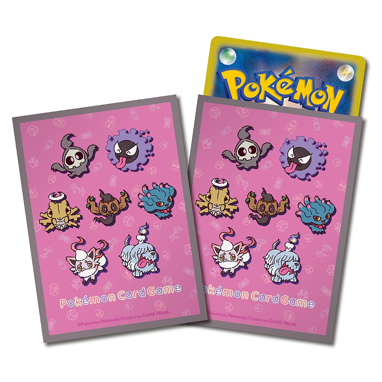 Pokemon Center Japan - YonaYona Ghost (Brown Border) Sleeves (64 ...