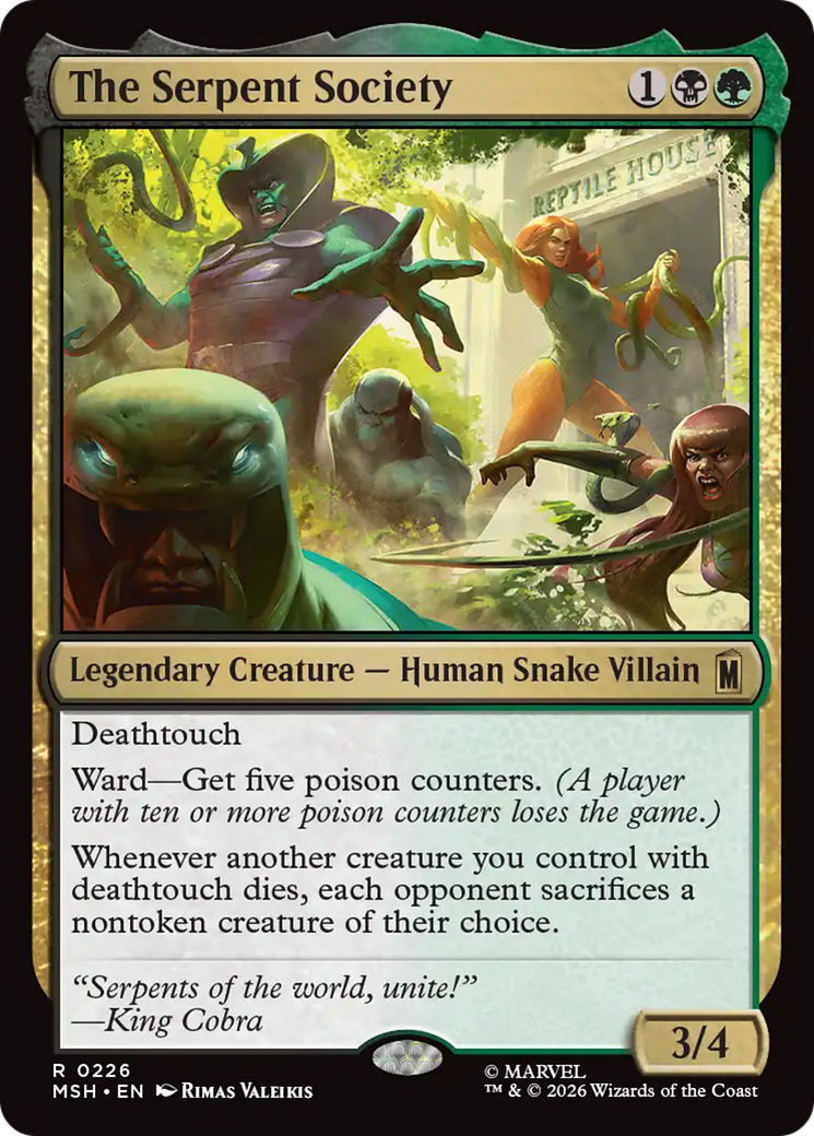 The Serpent Society | Magic Madhouse