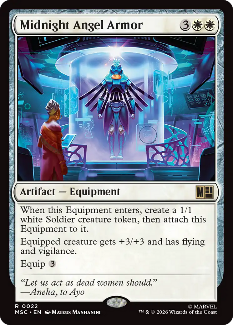 Midnight Angel Armor | Magic Madhouse