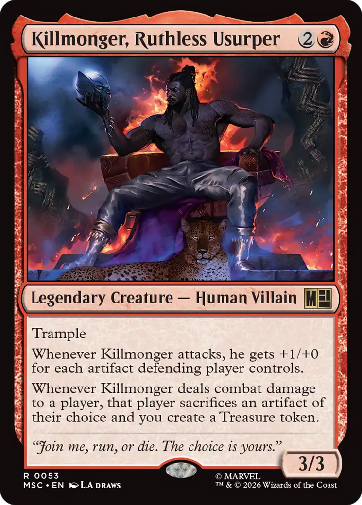 Killmonger, Ruthless Usurper | Magic Madhouse