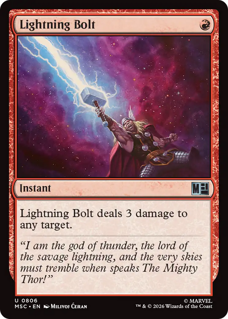 Lightning Bolt | Magic Madhouse