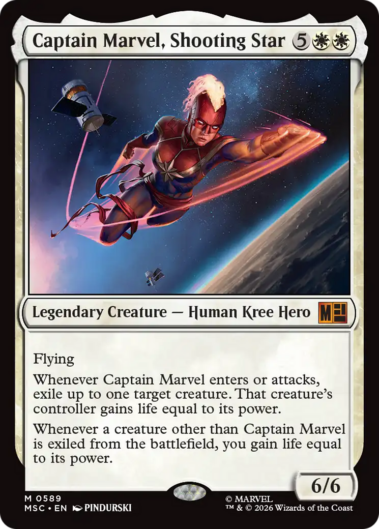 Captain Marvel, Shooting Star | Magic Madhouse