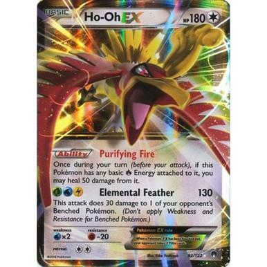 XY BREAKpoint 92/122 Ho-Oh EX (Half Art) | Magic Madhouse