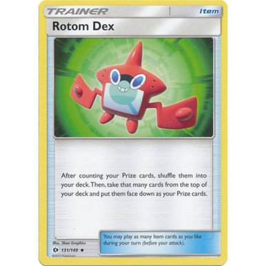 Sun and Moon (Base Set) 131/149 Rotom Dex | Magic Madhouse