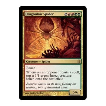 Dragonlair Spider (foil) | Commander's Arsenal | Magic Madhouse