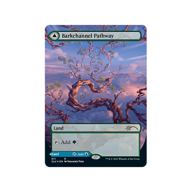 Barkchannel Pathway // Tidechannel Pathway (Secret Lair foil) | Magic ...