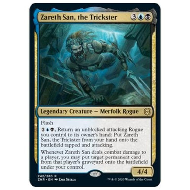 Zareth San, the Trickster | Magic Madhouse
