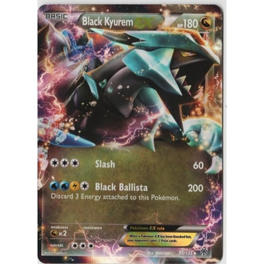 Plasma Storm 095/135 Black Kyurem EX (Half Art Sheen Holo) | Magic Madhouse