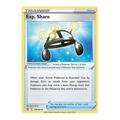 Battle Styles 126/163 Exp. Share | Magic Madhouse