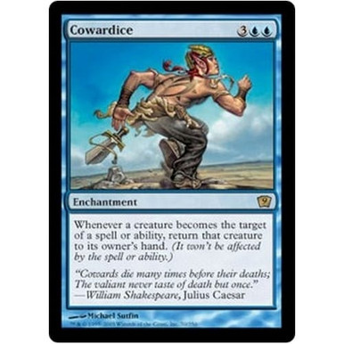 Cowardice (foil) | 9th Edition | Magic Madhouse