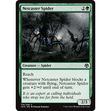 Netcaster Spider (Foil) | Iconic Masters | Magic Madhouse