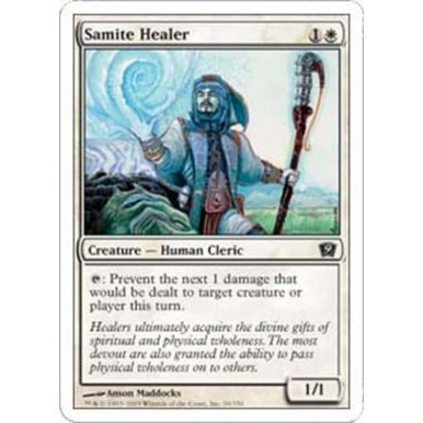 Samite Healer | 9th Edition | Magic Madhouse