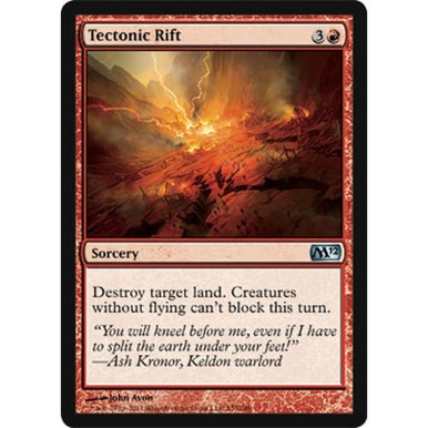 Tectonic Rift (foil) | 2012 Core Set | Magic Madhouse