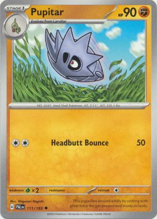 SV Paldea Evolved 111/193 Pupitar (Non-Holo) | Magic Madhouse