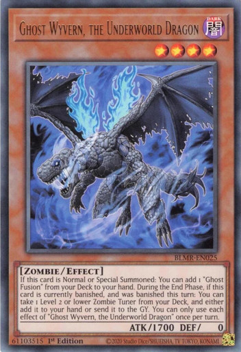 BLMR-EN025 Ghost Wyvern, the Underworld Dragon | Magic Madhouse