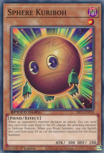 SBC1-ENF10 Sphere Kuriboh | Magic Madhouse