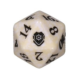 Magic Commander Legends: Battle for Baldur's Gate Spindown Dice - White ...