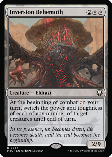 Inversion Behemoth (Ripple Foil) | Magic Madhouse