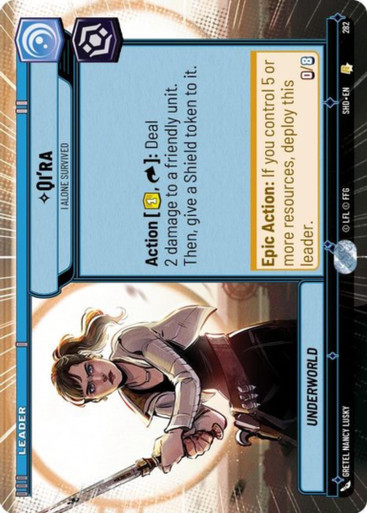 Qi'ra, I Alone Survived (Hyperspace Frame) | Shadows of the Galaxy