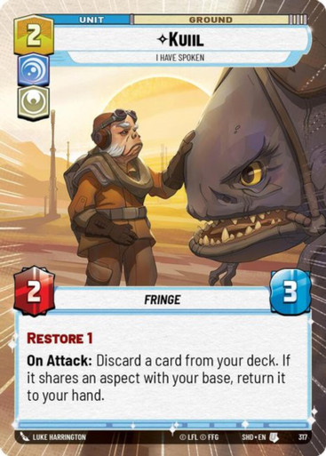 Kuiil, I Have Spoken (Hyperspace Frame) | Shadows of the Galaxy