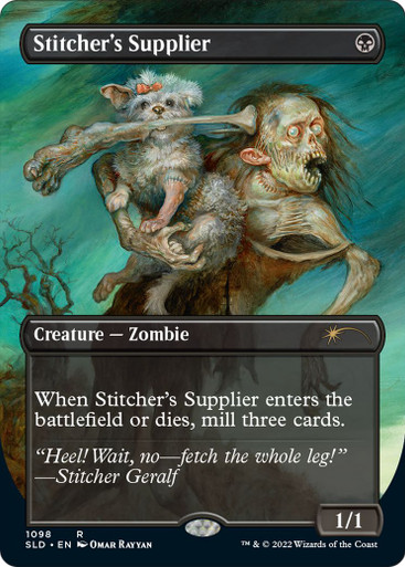 Stitcher's Supplier (Foil) (Secret Lair - The Weirdest Pets in the ...