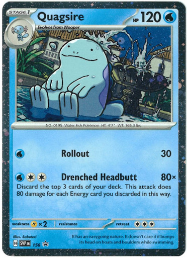 Scarlet & Violet Promo SVP156 Quagsire | Magic Madhouse