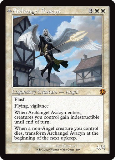Archangel Avacyn // Avacyn, the Purifier (Retro Frame) | Magic Madhouse