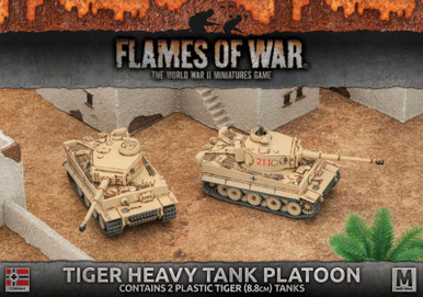 Flames of War - German - Tiger Heavy Tank Platoon (2x, Plastic) | Magic ...