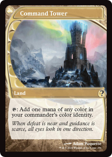 Command Tower (Future Frame Foil) | Magic Madhouse