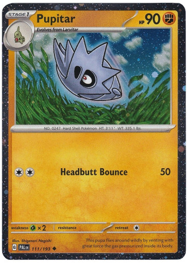 SV Paldea Evolved 111/193 Pupitar (Cosmo Holo) | Magic Madhouse