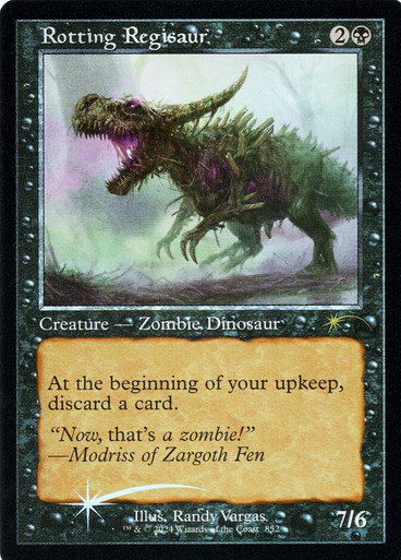 Rotting Regisaur (Foil) (Secret Lair - Zippy Zombies) | Magic Madhouse