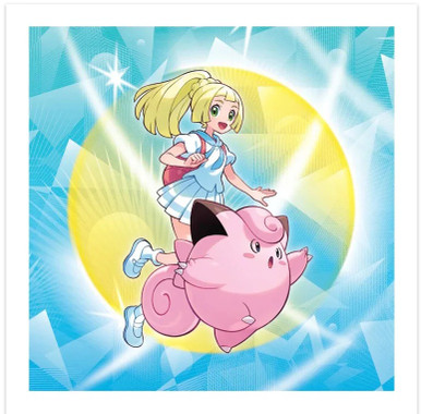 Pokemon Lillie's Clefairy Sticker | Magic Madhouse