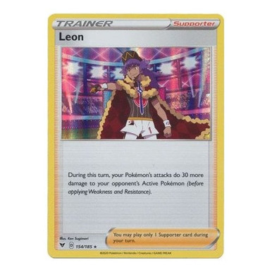 Vivid Voltage 154/185 Leon (Holo) | Magic Madhouse
