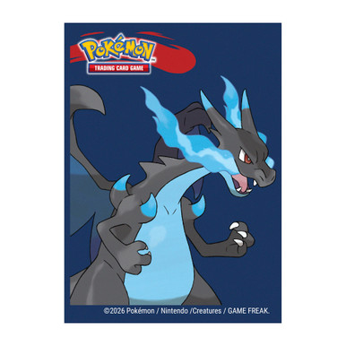 Pokemon Mega Charizard X Deck Protector Sleeves (65) | Magic Madhouse
