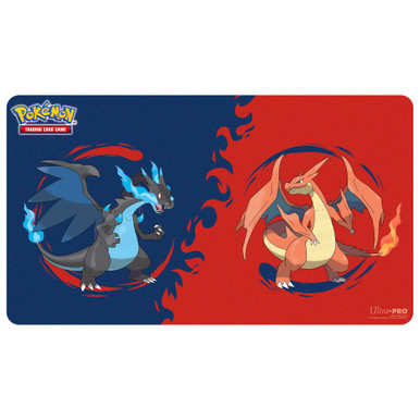 Pokemon Mega Charizard X and Mega Charizard Y Playmat | Magic Madhouse