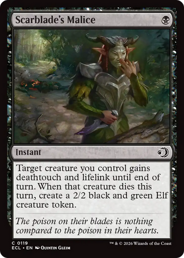 Scarblade's Malice (Foil) | Magic Madhouse