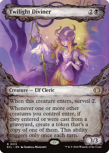 Twilight Diviner (Fable Frame Foil) | Magic Madhouse
