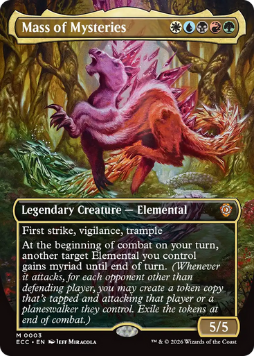 Mass of Mysteries (Borderless Art Foil) | Magic Madhouse