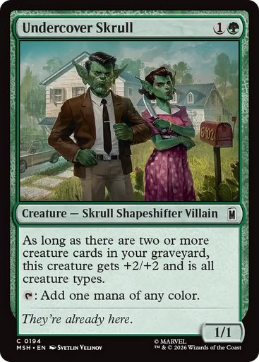 Undercover Skrull | Magic Madhouse