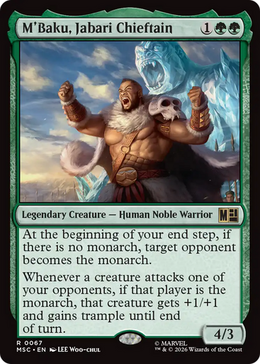 M'Baku, Jabari Chieftain (Surge Foil) | Magic Madhouse