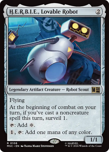 H.E.R.B.I.E., Lovable Robot (Surge Foil) | Magic Madhouse