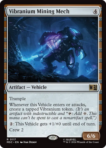 Vibranium Mining Mech (Surge Foil) | Magic Madhouse