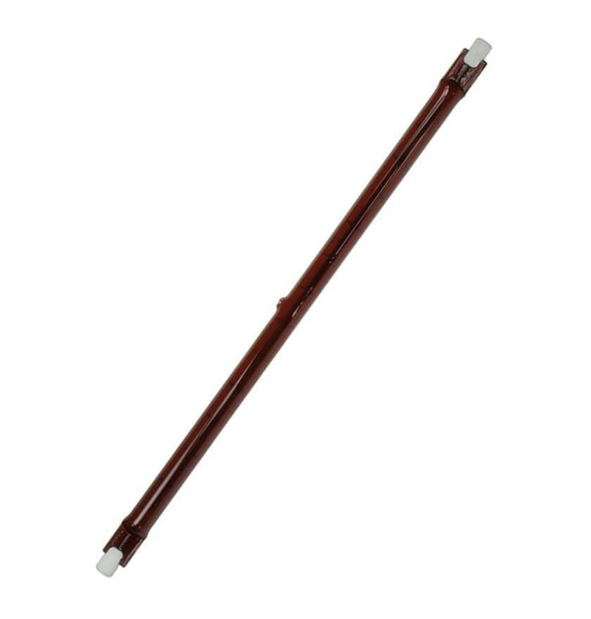 Prolite Infrared Heater Lamp 254mm 1300W R7s Ruby | Lightbulbs Direct