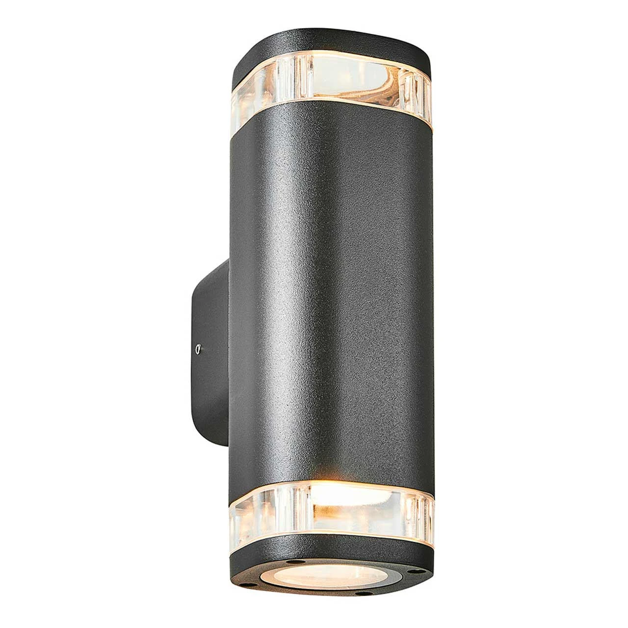 Zink EOS Outdoor Up and Down Wall Light Black | Lightbulbs Direct