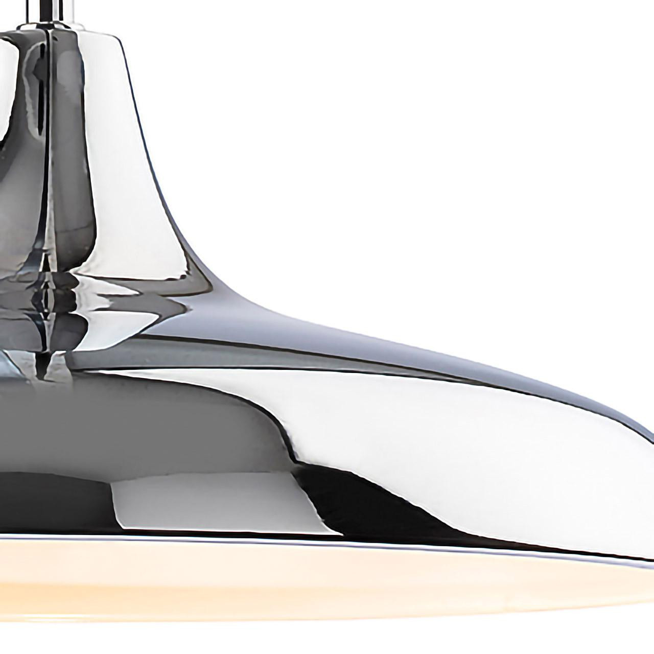 Firstlight Curtis 40cm Pendant Light in Chrome | Lightbulbs Direct