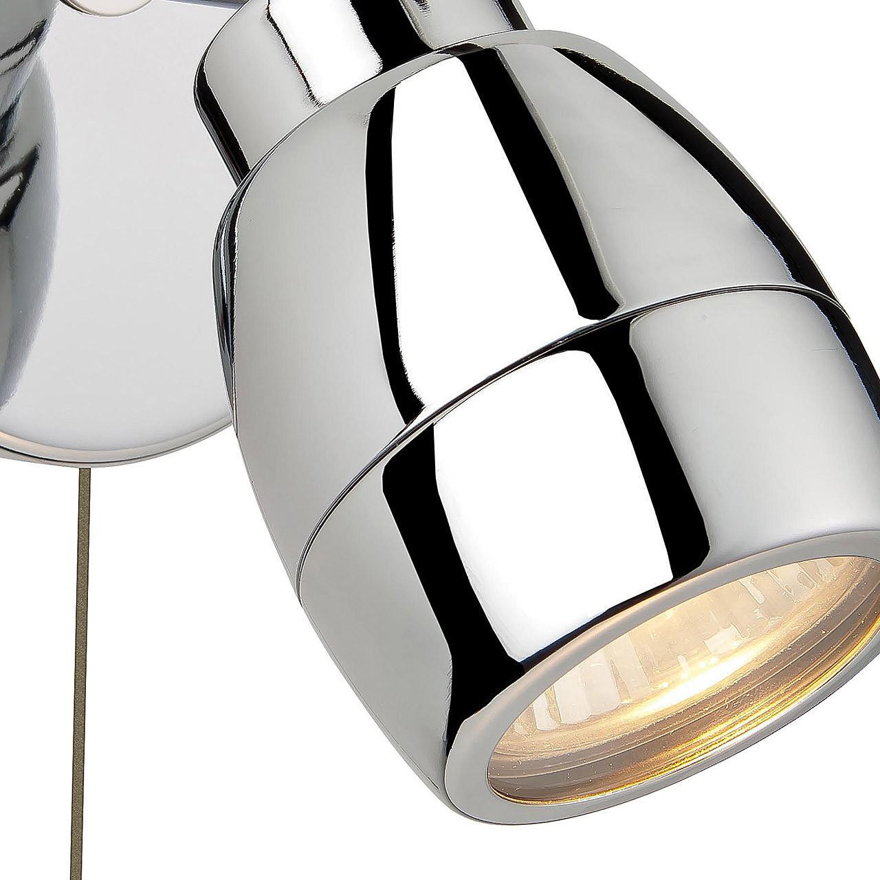 Firstlight Marine Modern Style Wall Spotlight with On/Off Pull Cord ...