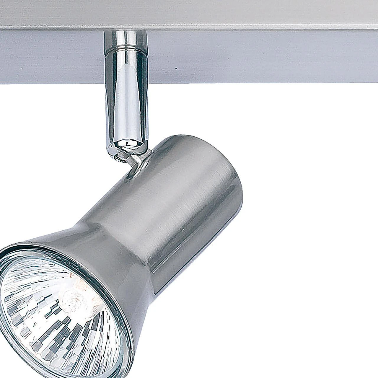 Firstlight Magnum 3-Light Flush Light Bar Spotlight in Brushed Steel ...