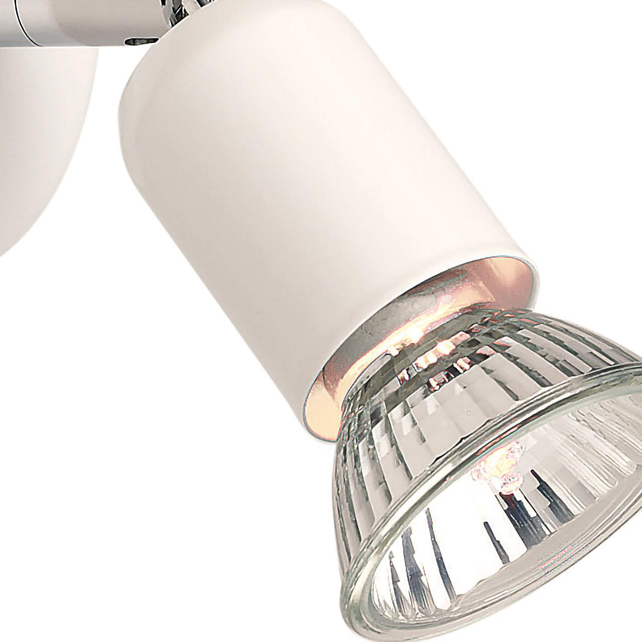 Firstlight Runner Wall Wall Spotlight in White | Lightbulbs Direct